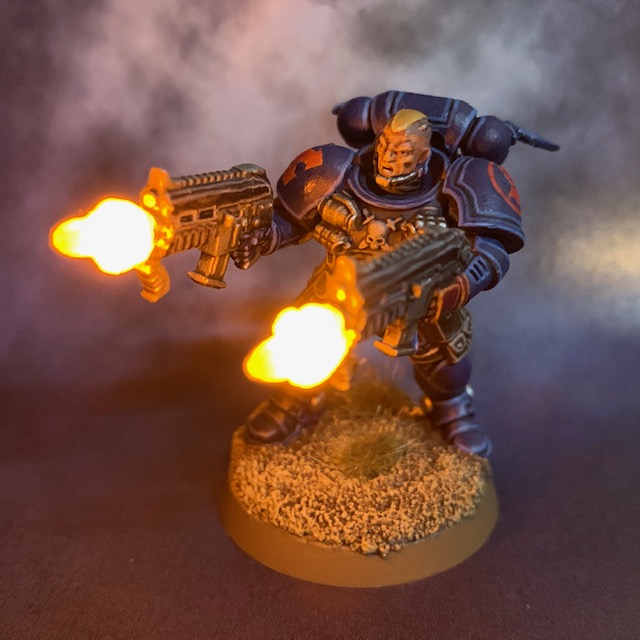 Sergeant Bast, Reiver Squad Leader with LED Muzzle Flares – Chris Buxey ...
