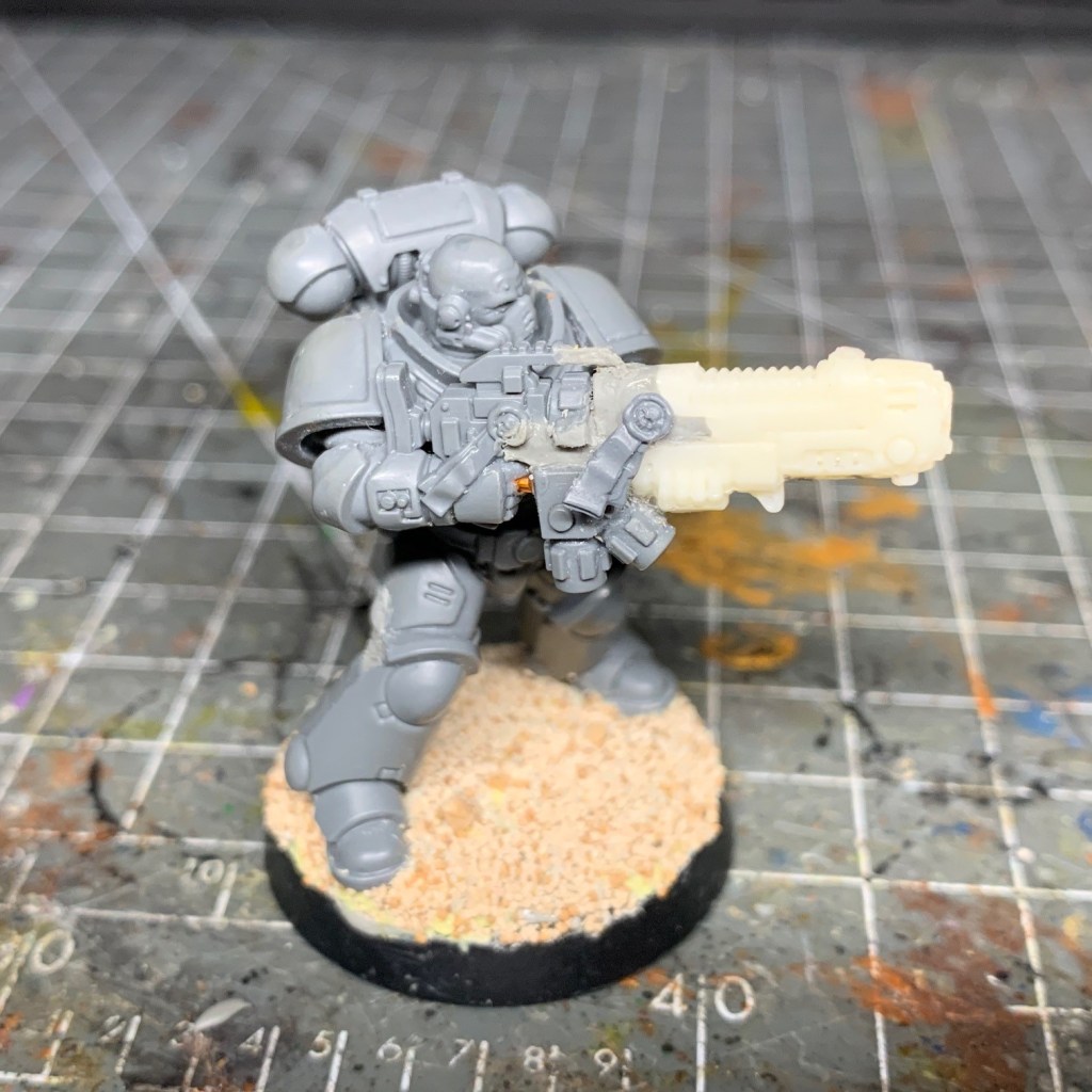Crimson Fists Hellblaster Sergeant – Chris Buxey Paints