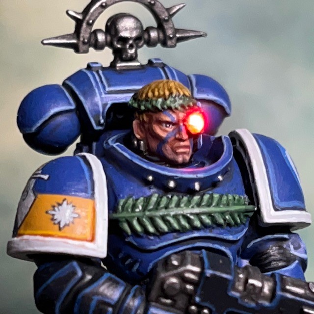 Ultramarines Primaris Lieutenant – Chris Buxey Paints