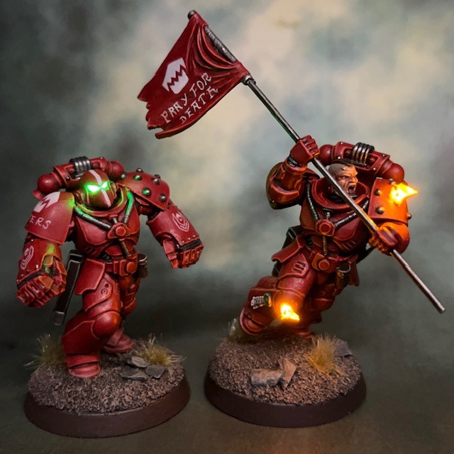 Brother Levers, Flesh Eaters Sergeant – Chris Buxey Paints