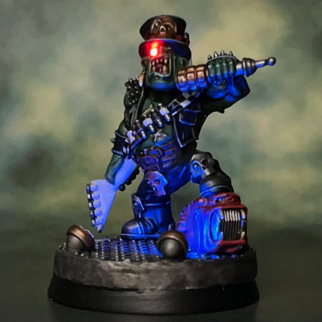 Goff Rocker, Ork Musician – Chris Buxey Paints