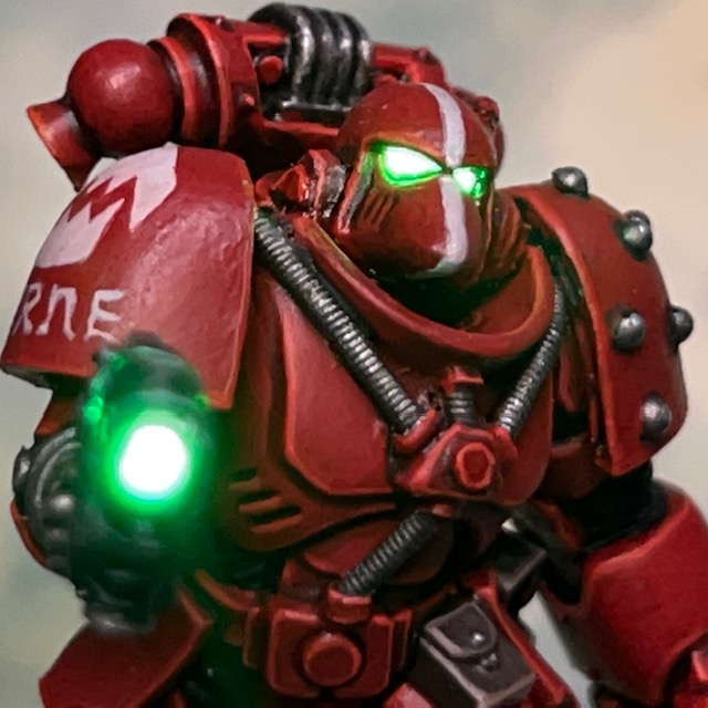 Brother Byrne, Flesh Eaters Sergeant – Chris Buxey Paints
