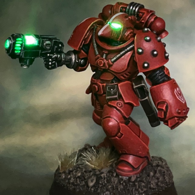Brother Byrne, Flesh Eaters Sergeant – Chris Buxey Paints