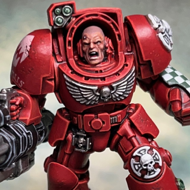 Brother Erasmus, Flesh Eaters Assault Cannon Terminator – Chris Buxey ...