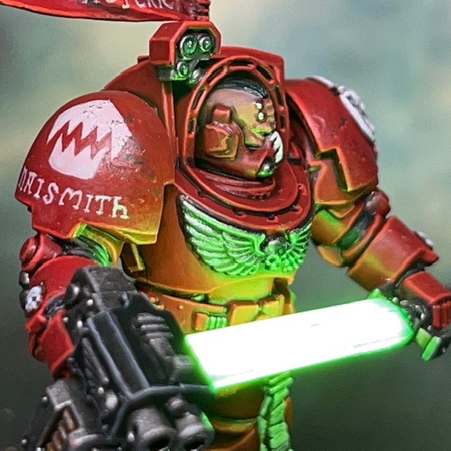 Brother Naismith, Flesh Eaters Terminator Sergeant – Chris Buxey Paints