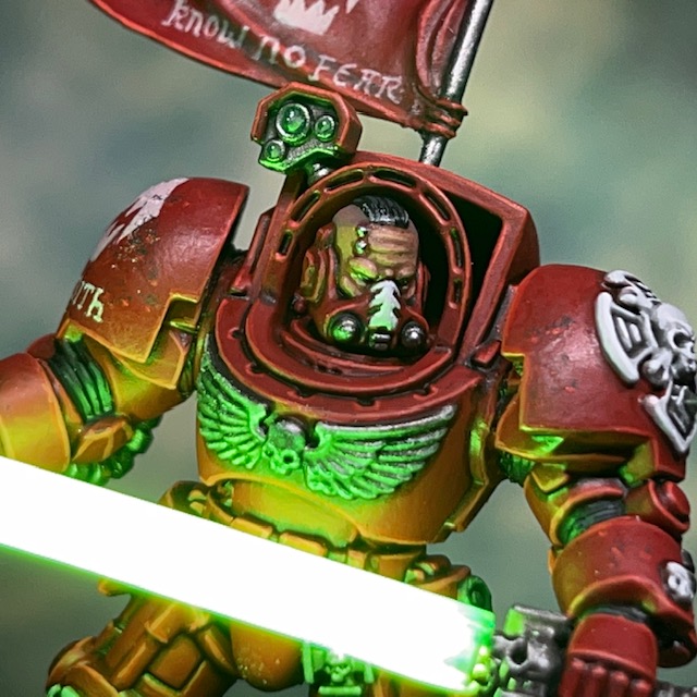 Brother Naismith, Flesh Eaters Terminator Sergeant – Chris Buxey Paints