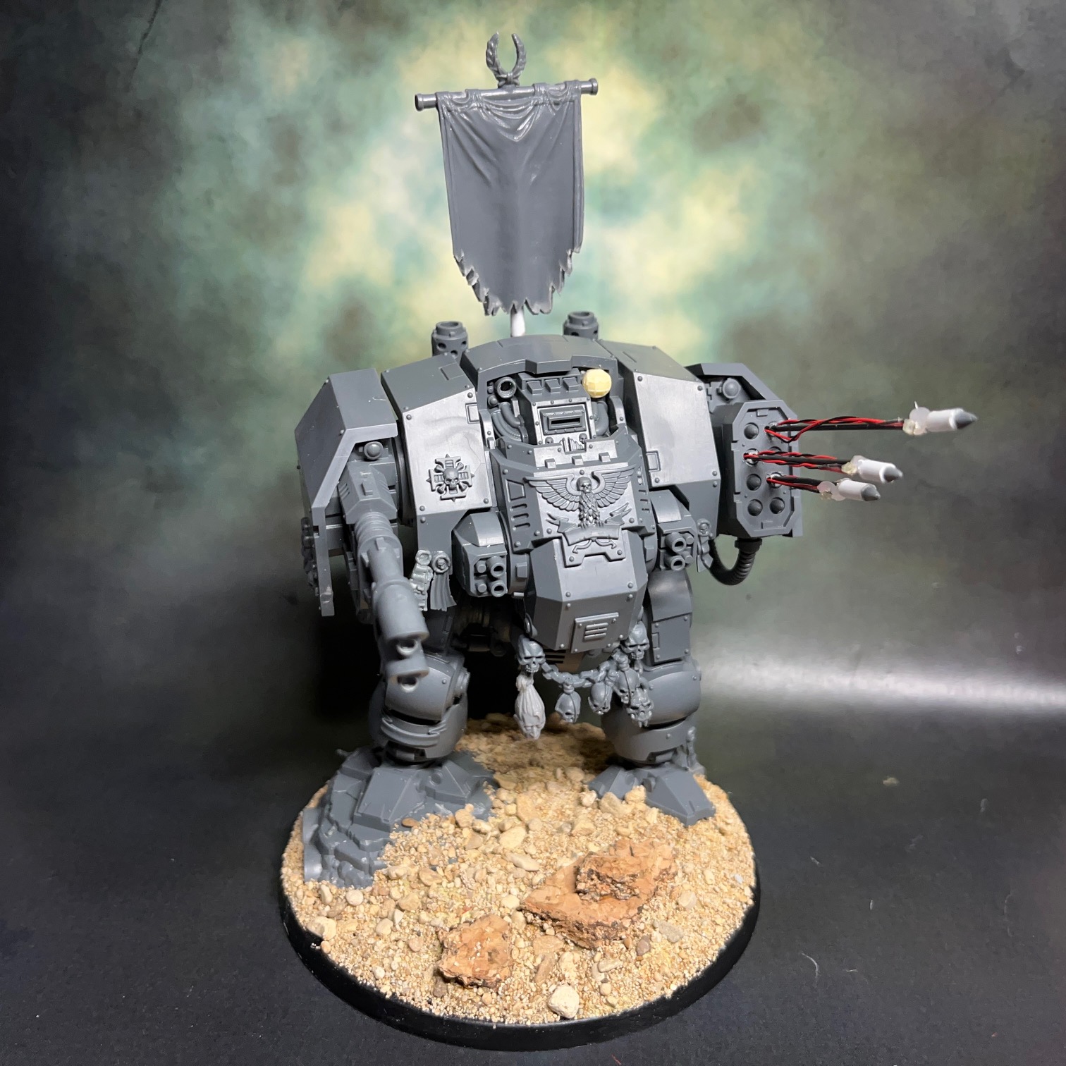 Brother Minos, Hellfire Dreadnought – Chris Buxey Paints