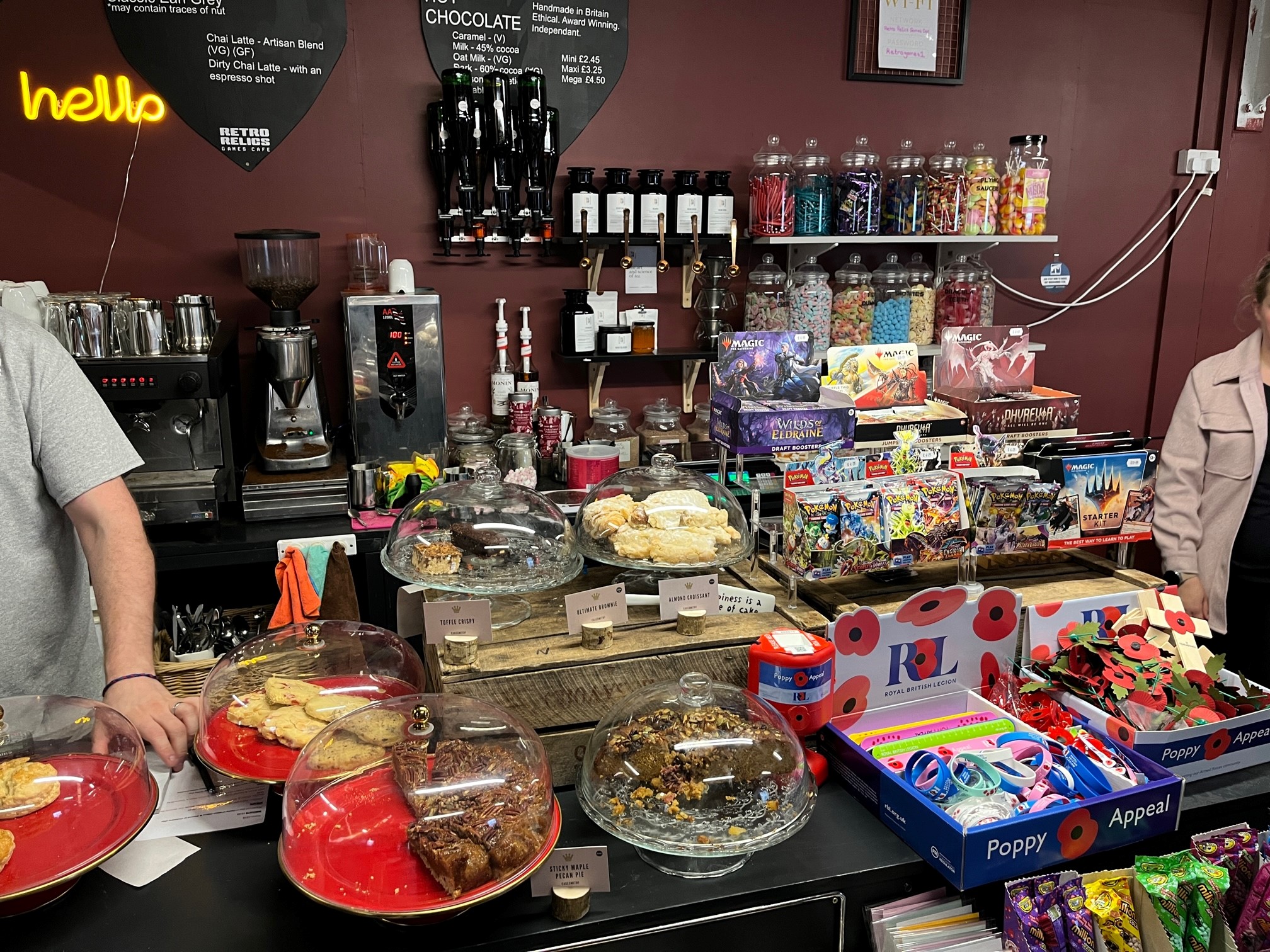 Retro Relics Games Cafe – Chris Buxey Paints