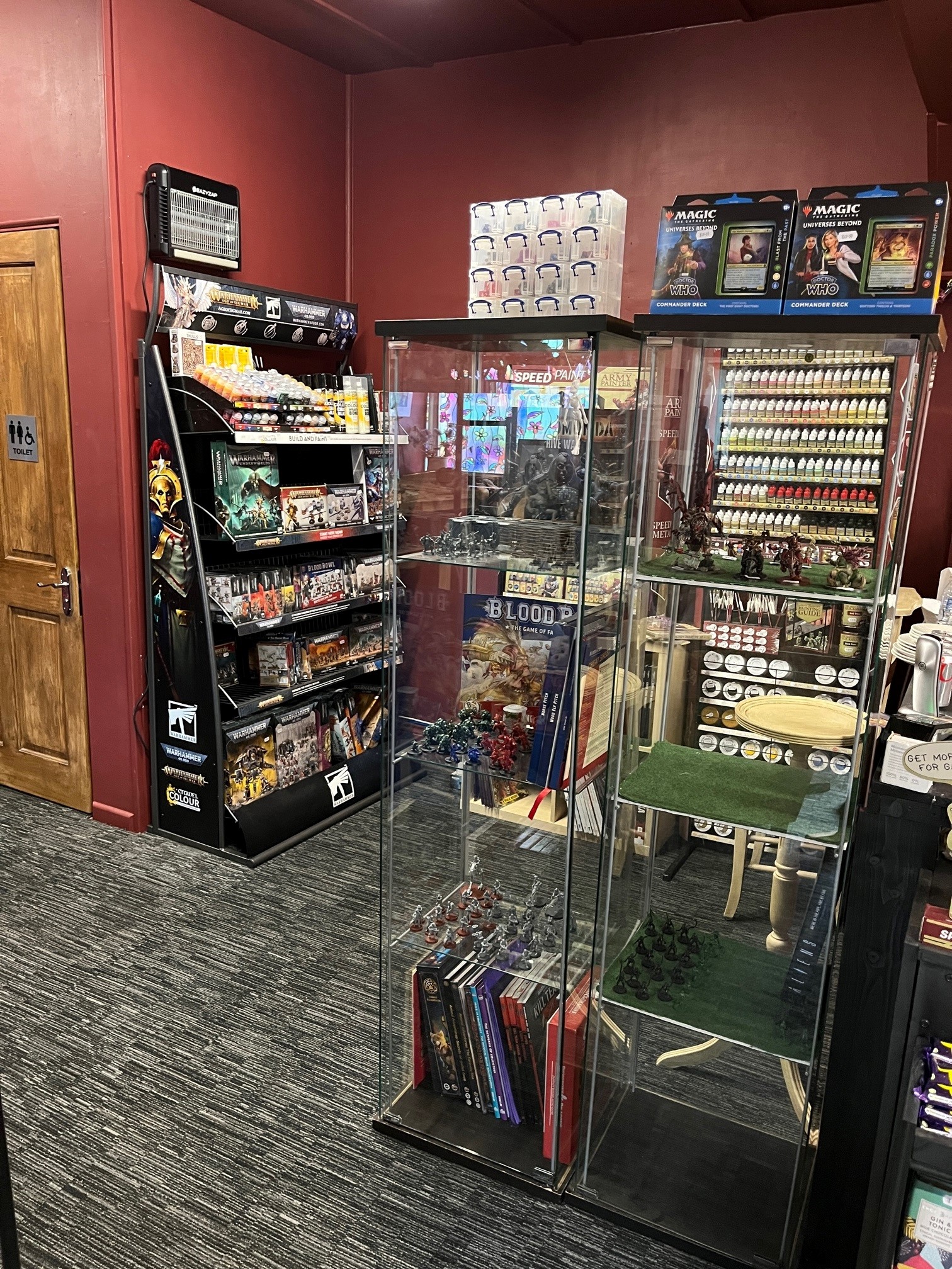 Retro Relics Games Cafe – Chris Buxey Paints