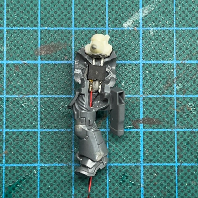 Brother Castiar, Flesh Eaters Assault Intercessor with swappable helmet ...