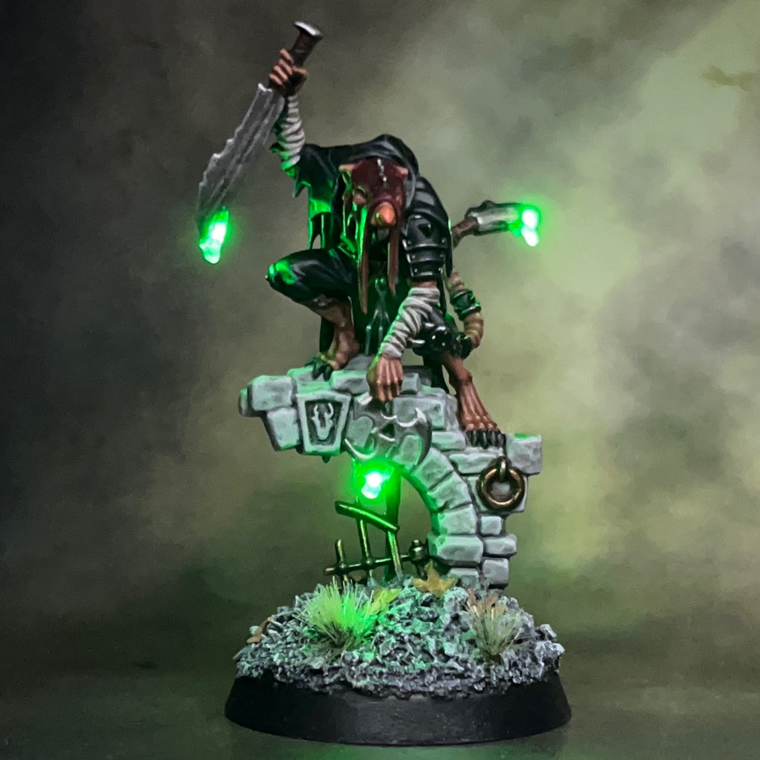 Sneaq Doomslit, Skaven Deathmaster – Chris Buxey Paints