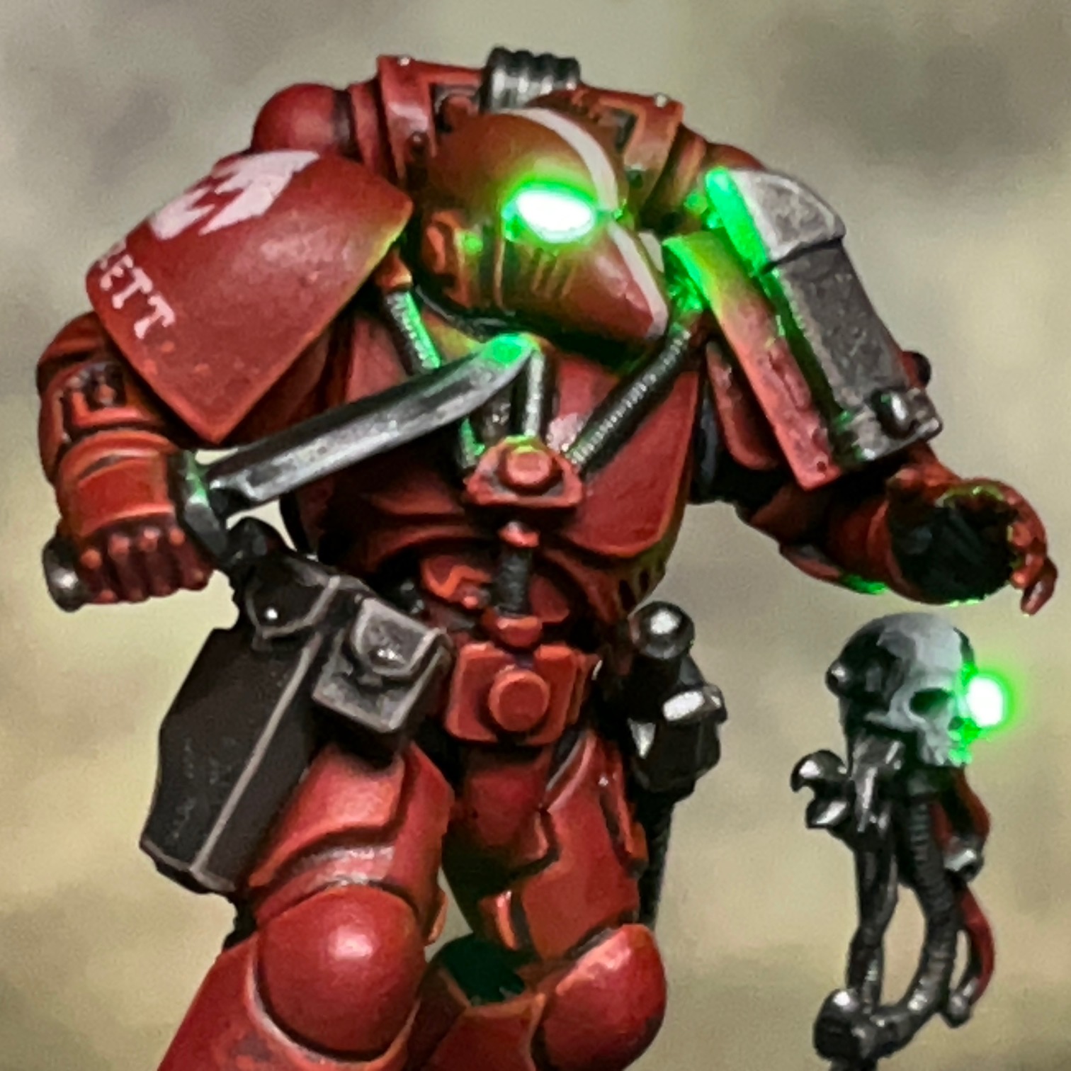 Brother Garrett, Flesh Eater Assault Intercessor – Chris Buxey Paints