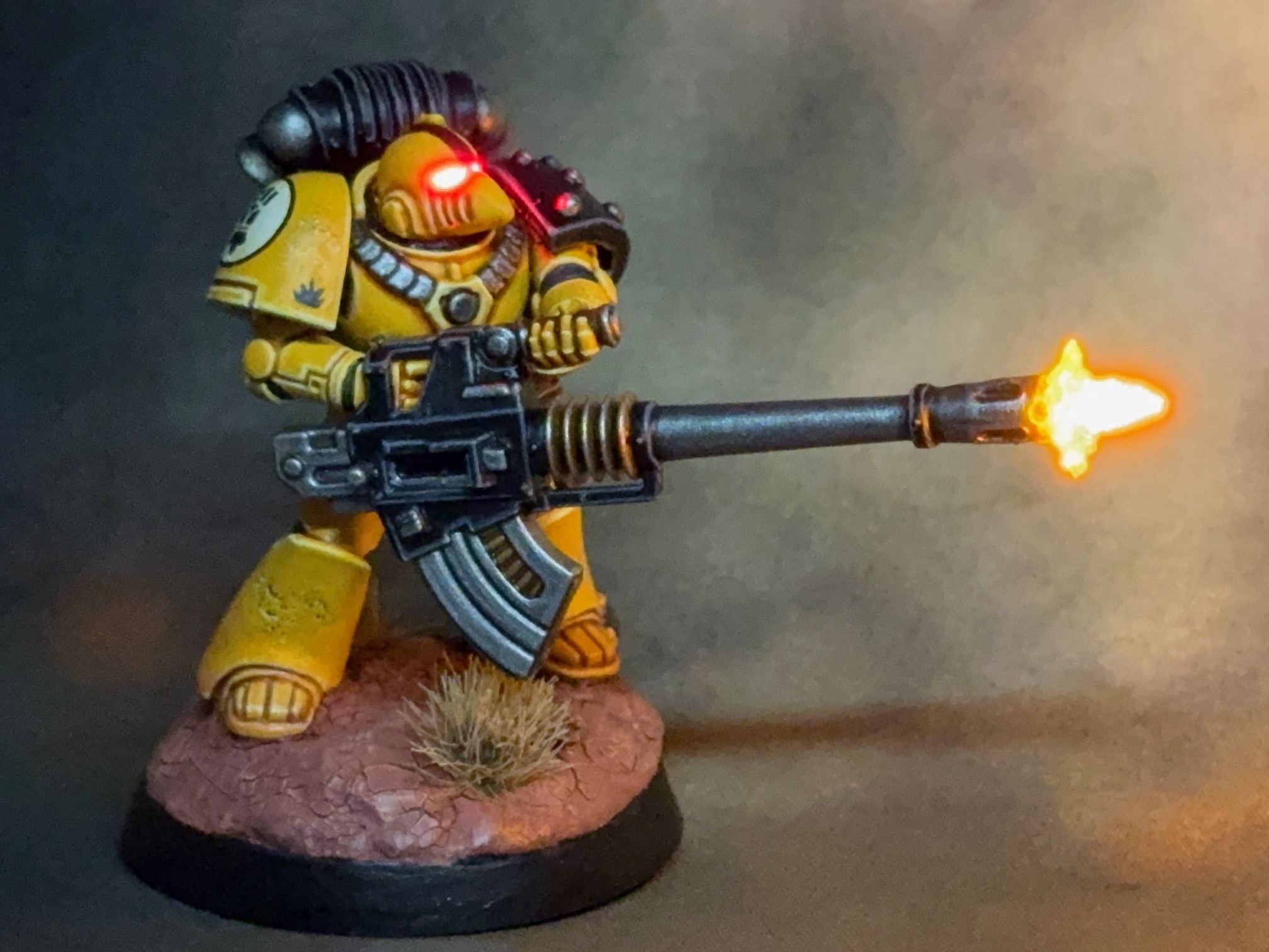 Imperial Fists Heavy Support Autocannon – Chris Buxey Paints