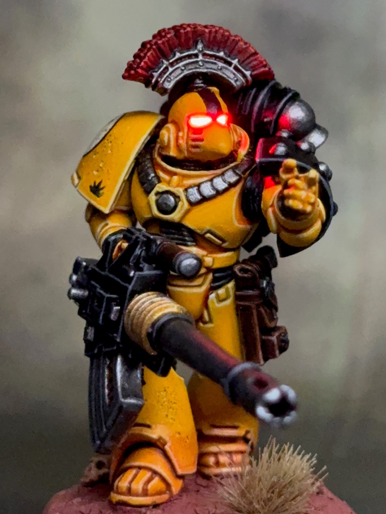 Imperial Fists in the Age of Darkness (2025) – Chris Buxey Paints